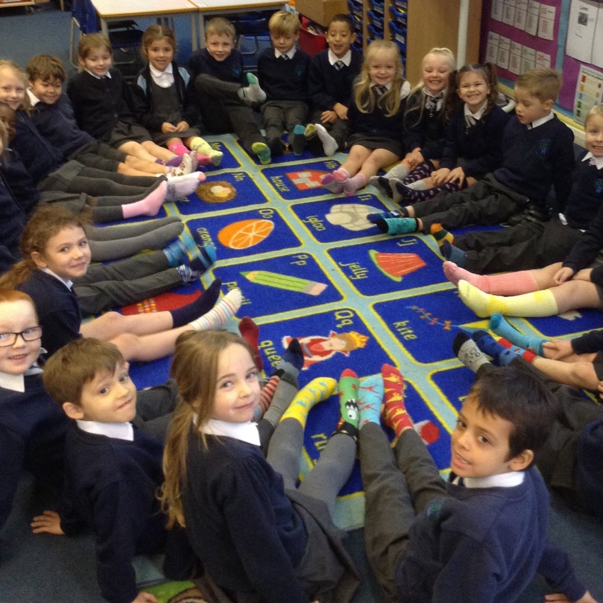 Great Waltham C of E (VC) Primary School - Odd Socks Day for Anti-Bullying Week